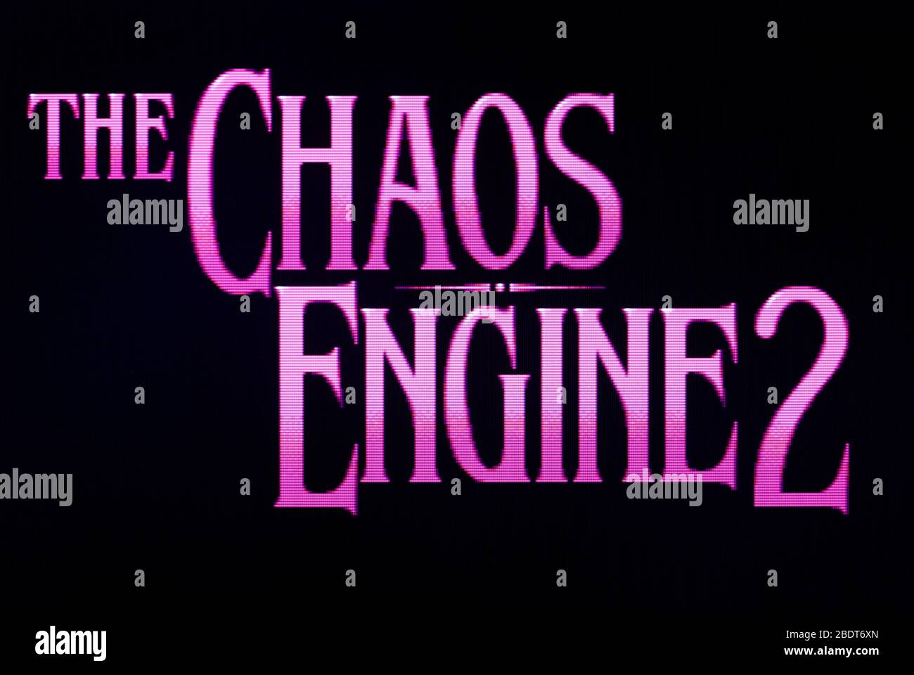 The Chaos Engine 2 - Sega Genesis Mega Drive - Editorial use only Stock ...