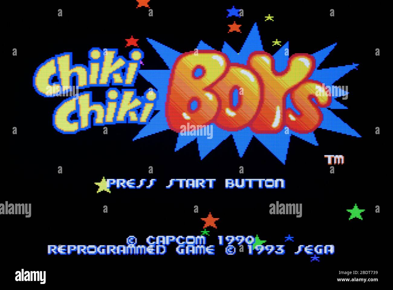 Chiki Chiki Boys - Sega Genesis Mega Drive - Editorial use only Stock ...