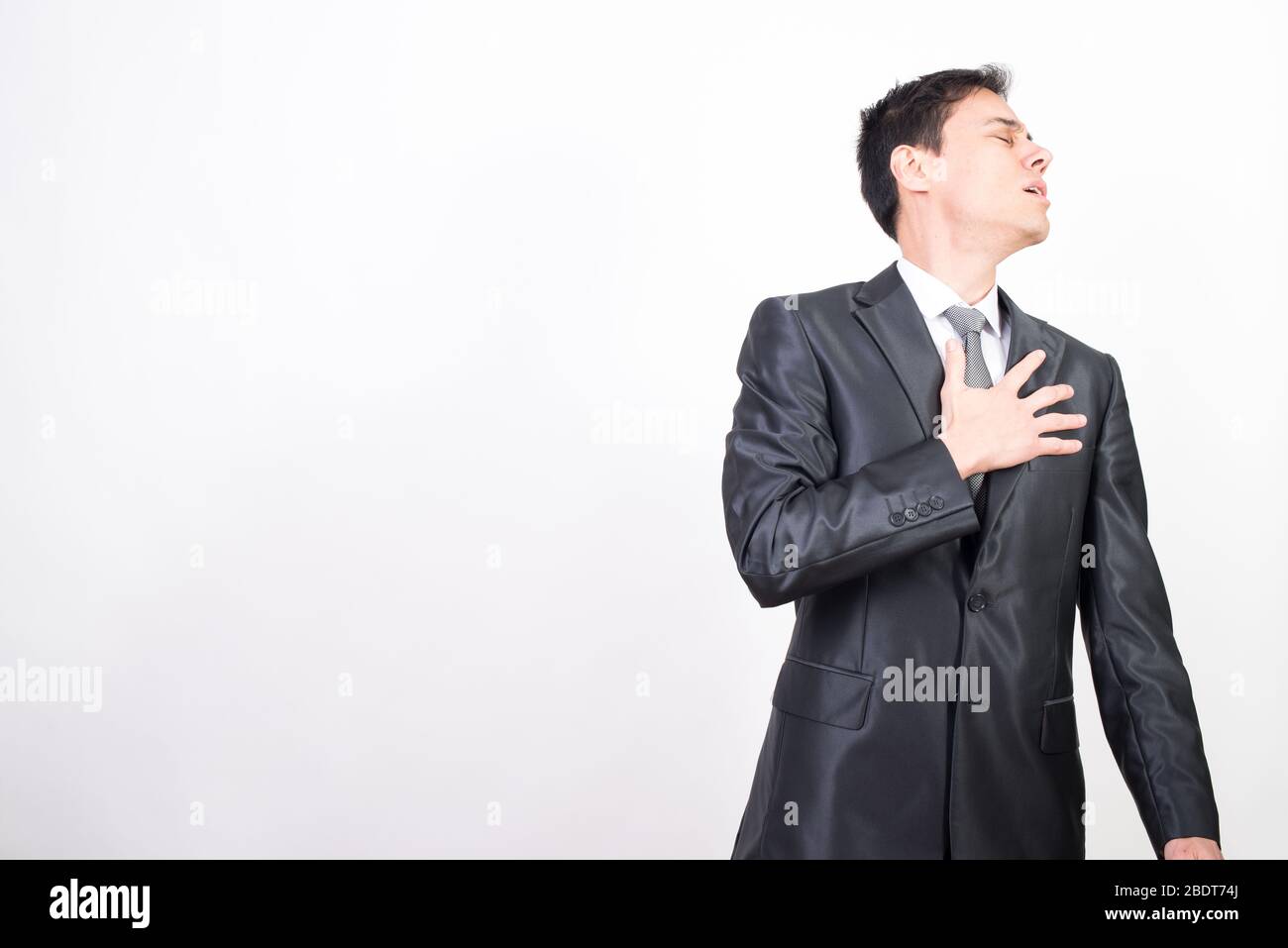 Angry man in suit hi-res stock photography and images - Alamy