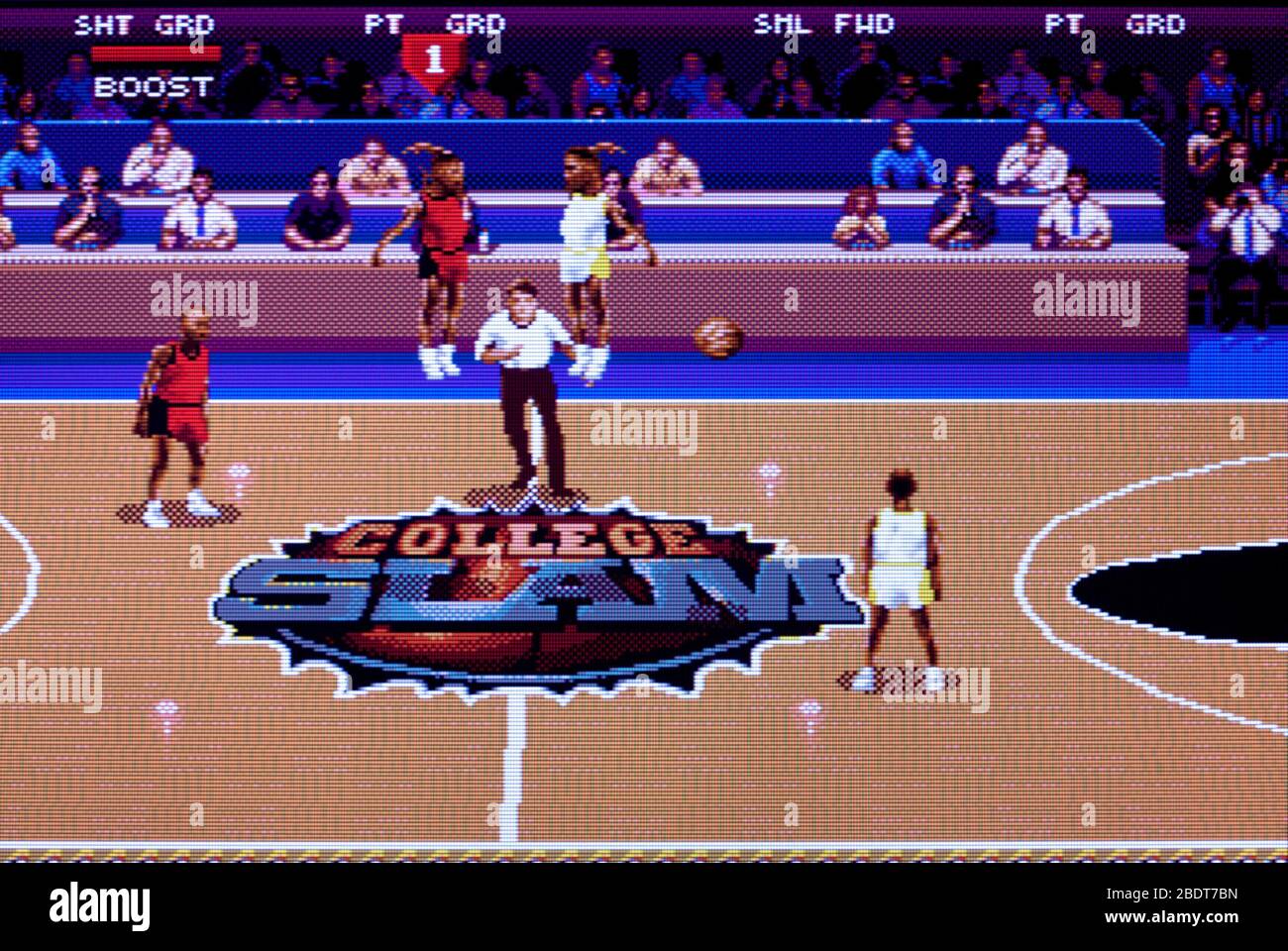 College Slam - Sega Genesis Mega Drive - Editorial use only Stock Photo ...