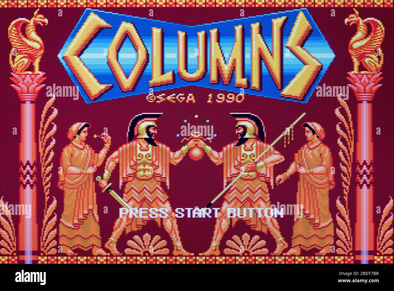 Columns - Sega Genesis Mega Drive - Editorial use only Stock Photo - Alamy