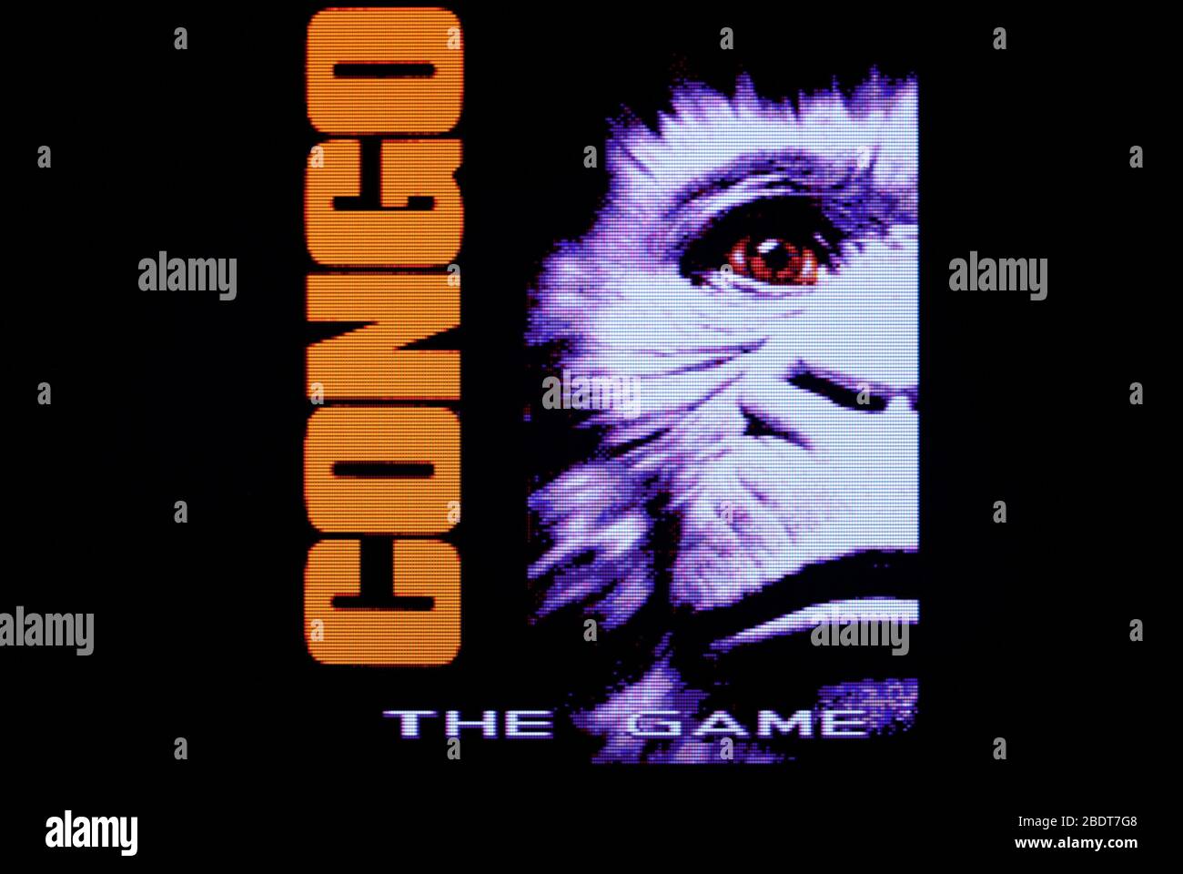 Congo The Game - Sega Genesis Mega Drive - Editorial use only Stock ...