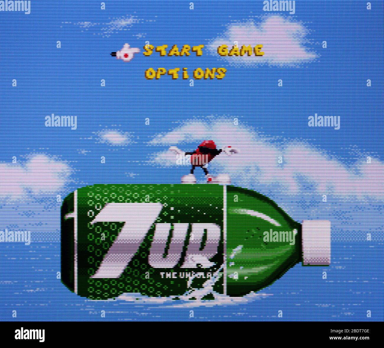 Cool Spot - Sega Genesis Mega Drive - Editorial use only Stock Photo ...