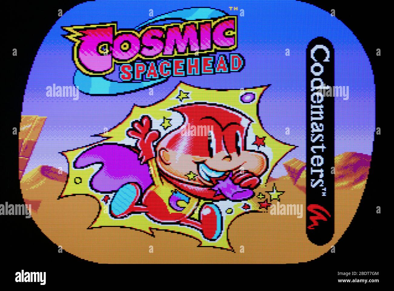 Cosmic Spacehead - Sega Genesis Mega Drive - Editorial use only Stock ...