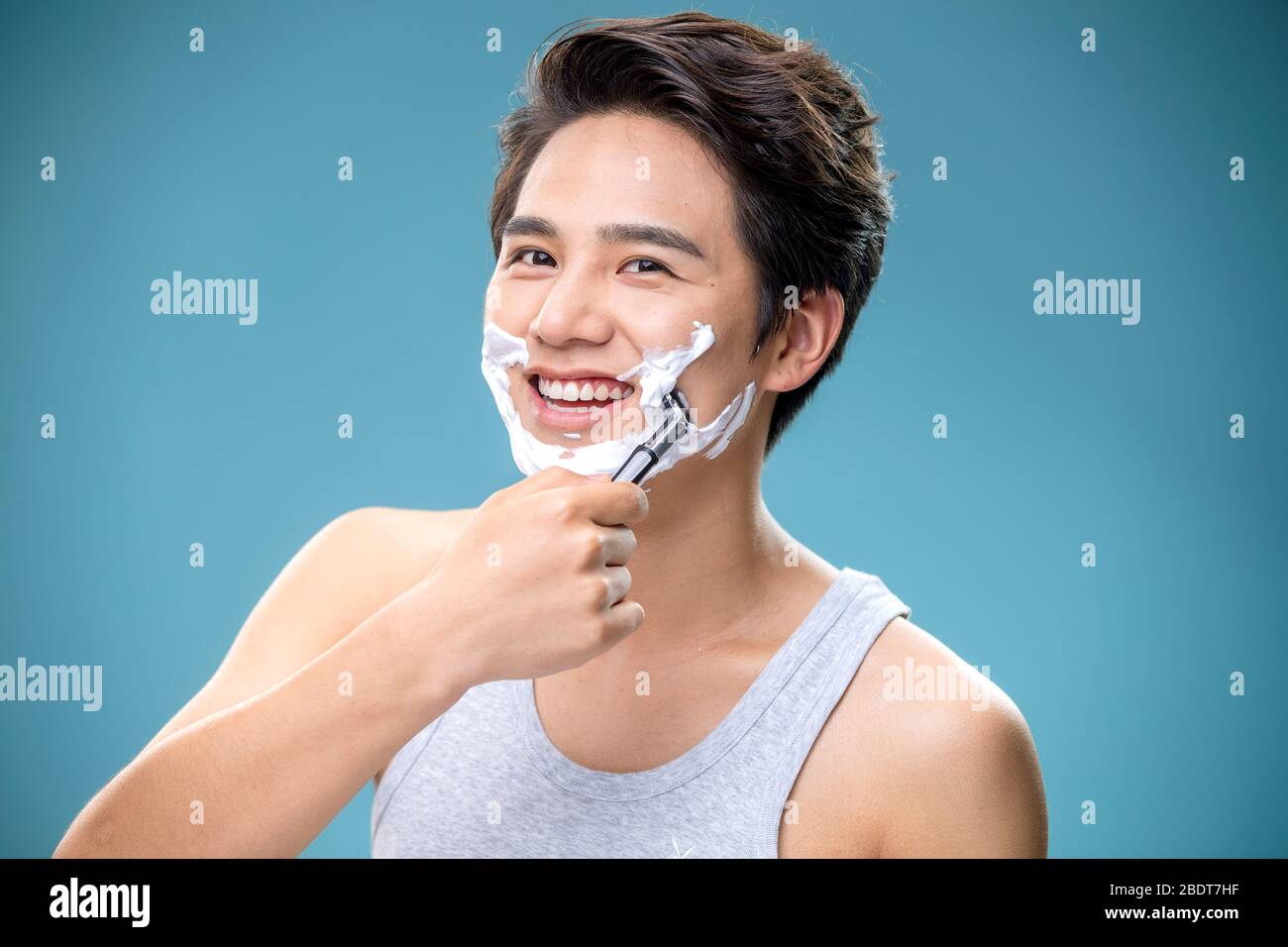 Indian Head Shave High Resolution Stock Photography and Images - Alamy