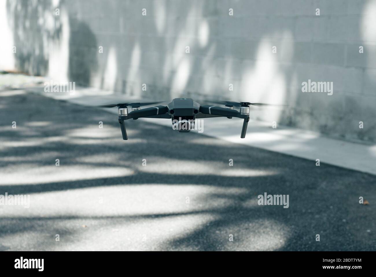 drone copter flying with digital camera in outdoor Stock Photo - Alamy