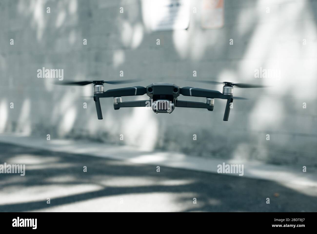 drone copter flying with digital camera in outdoor Stock Photo - Alamy