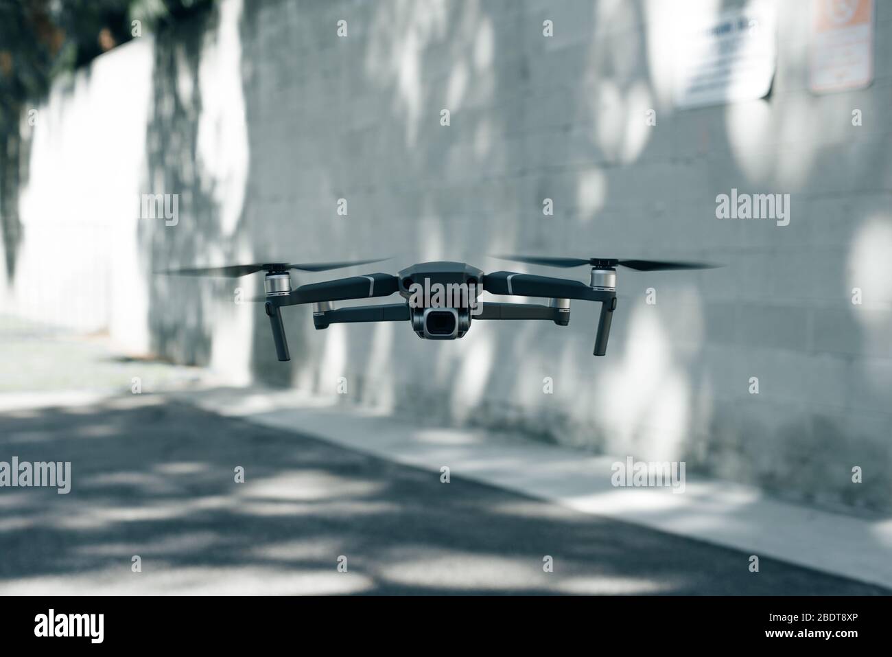 drone copter flying with digital camera in outdoor Stock Photo - Alamy