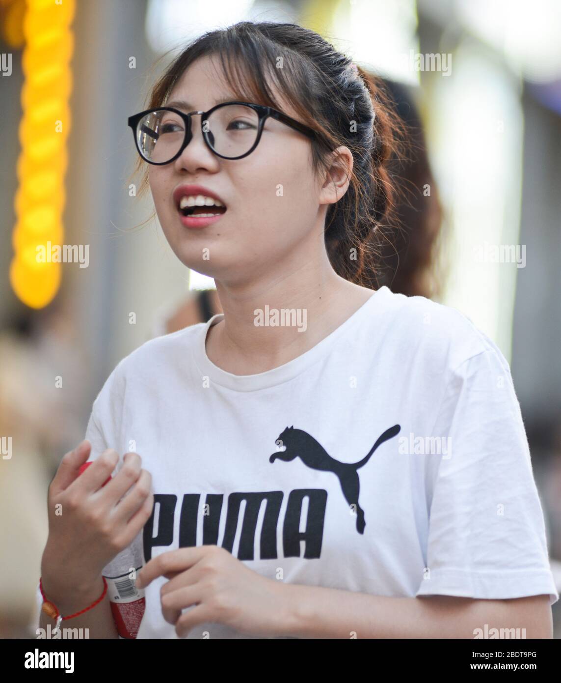 Woman surprised young confused High Resolution Stock Photography and ...