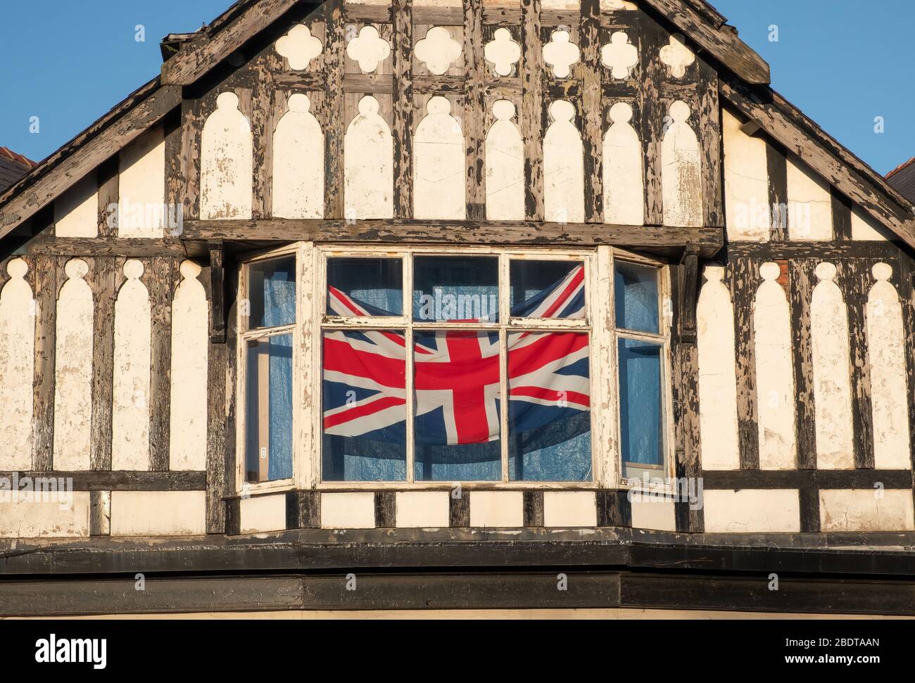 Red union jack flag hi-res stock photography and images - Alamy