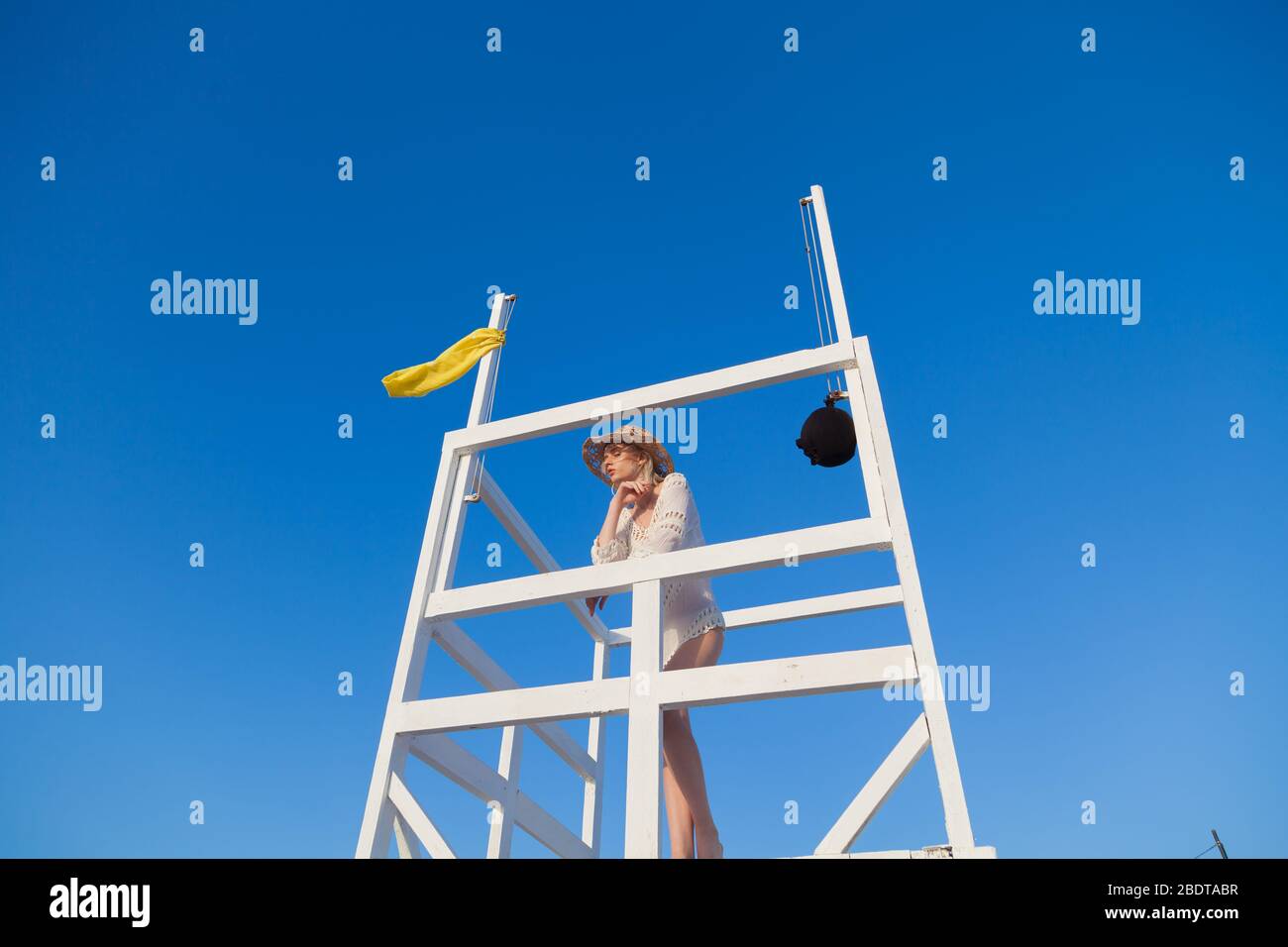 Female Lifeguard Beach High Resolution Stock Photography and Images - Alamy