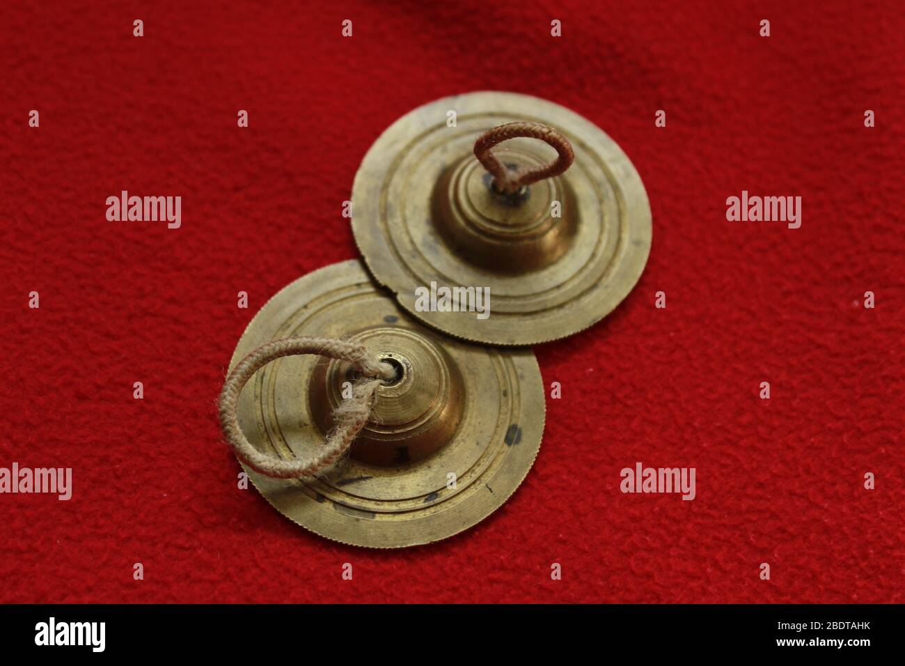 Hand cymbal is traditional Turkish public music instrument Stock Photo ...