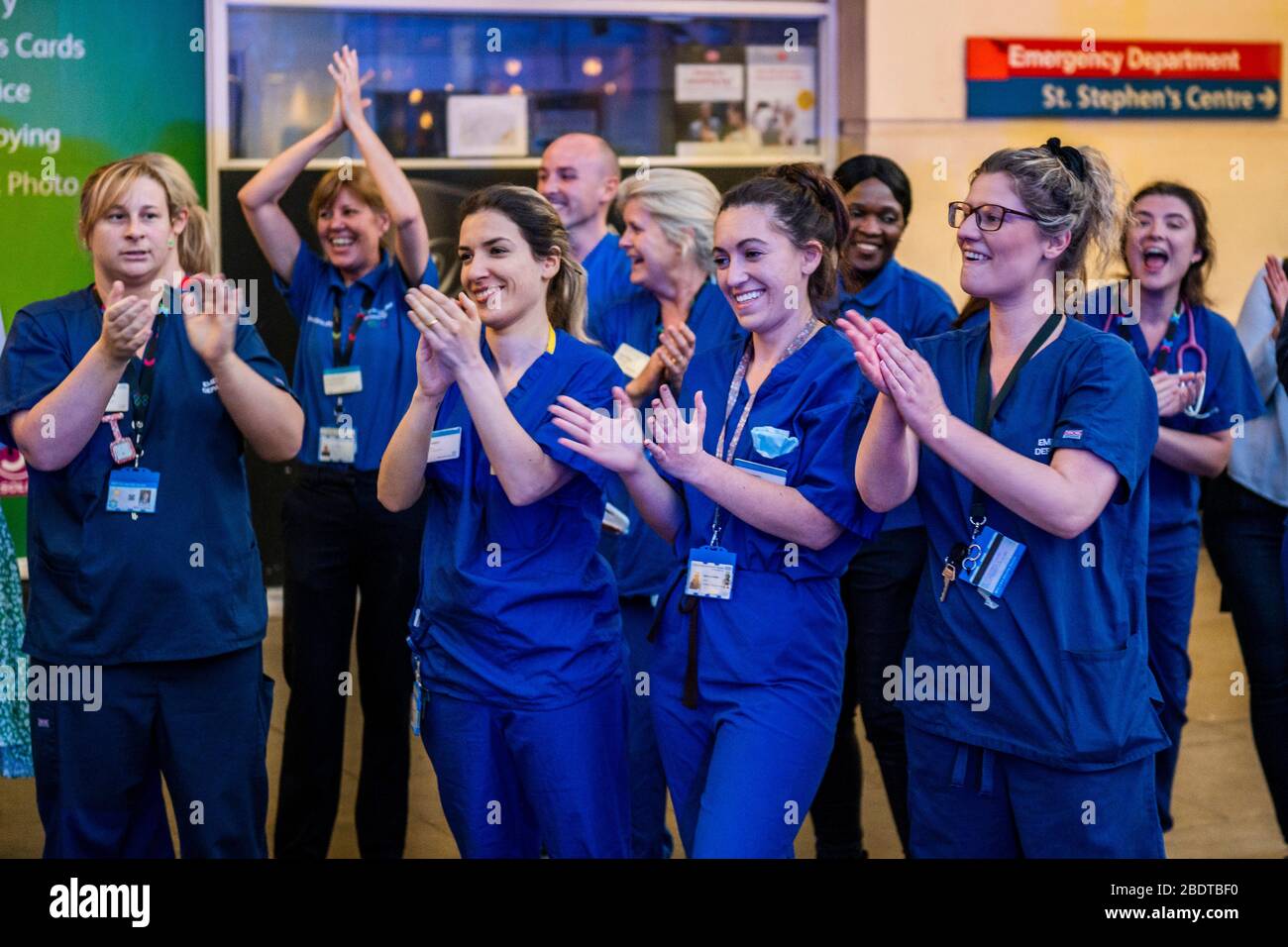 Met nhs staff hi-res stock photography and images - Alamy