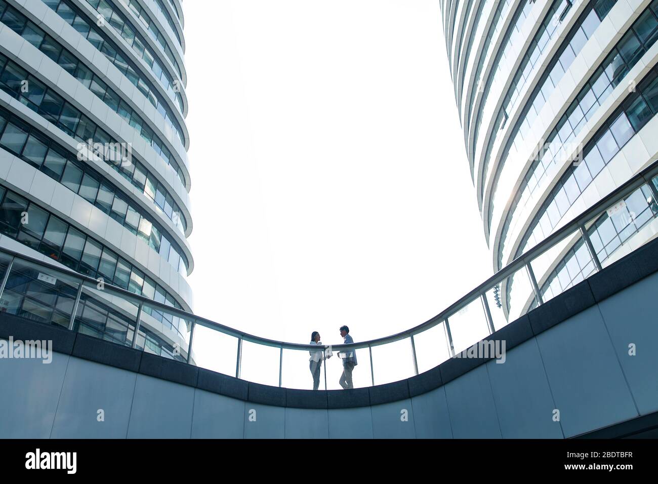 The outside of the office building business Stock Photo - Alamy