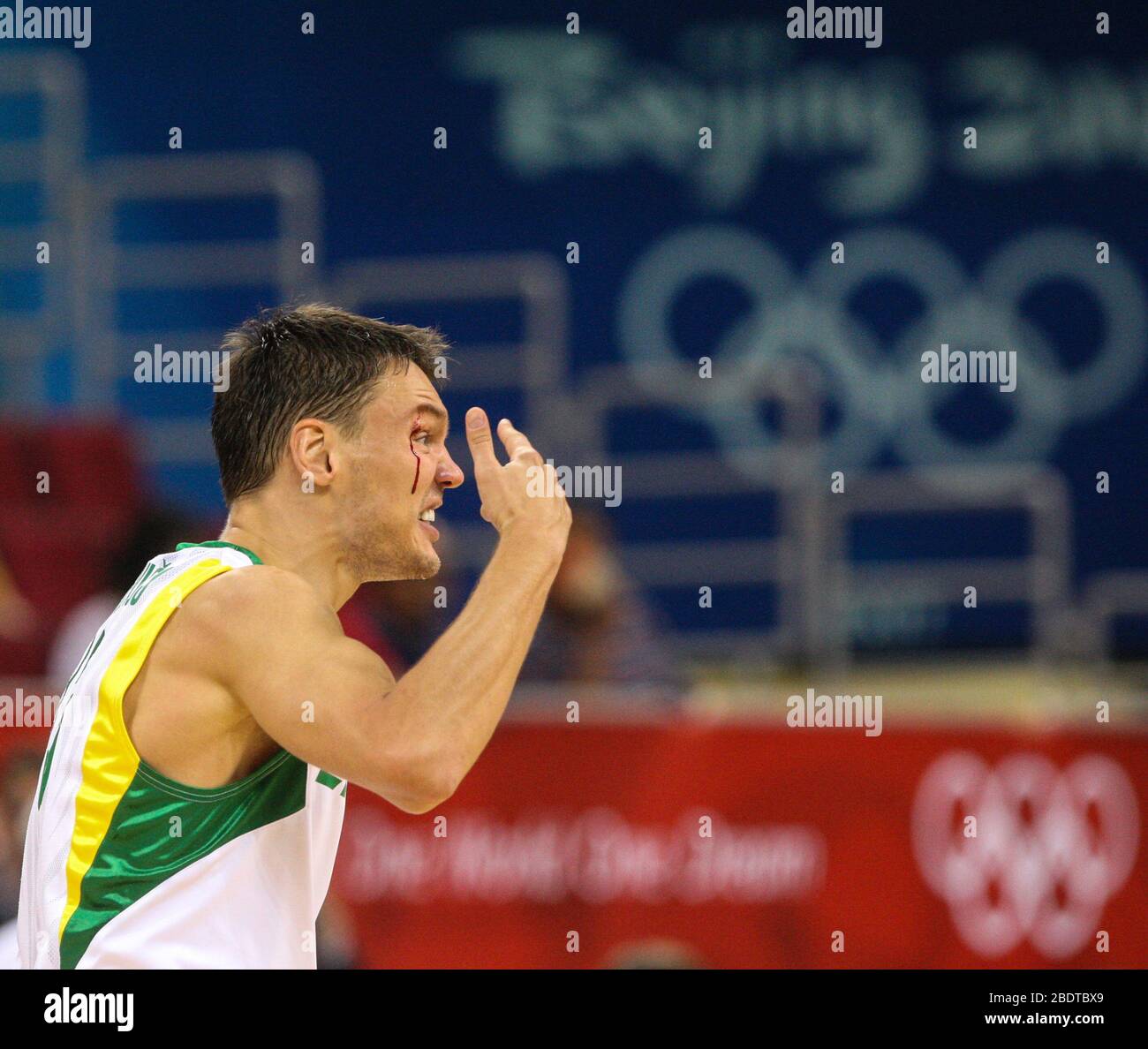 Lithuania's Sarunas Jasikevicius. Lithuanian basketball player and ...