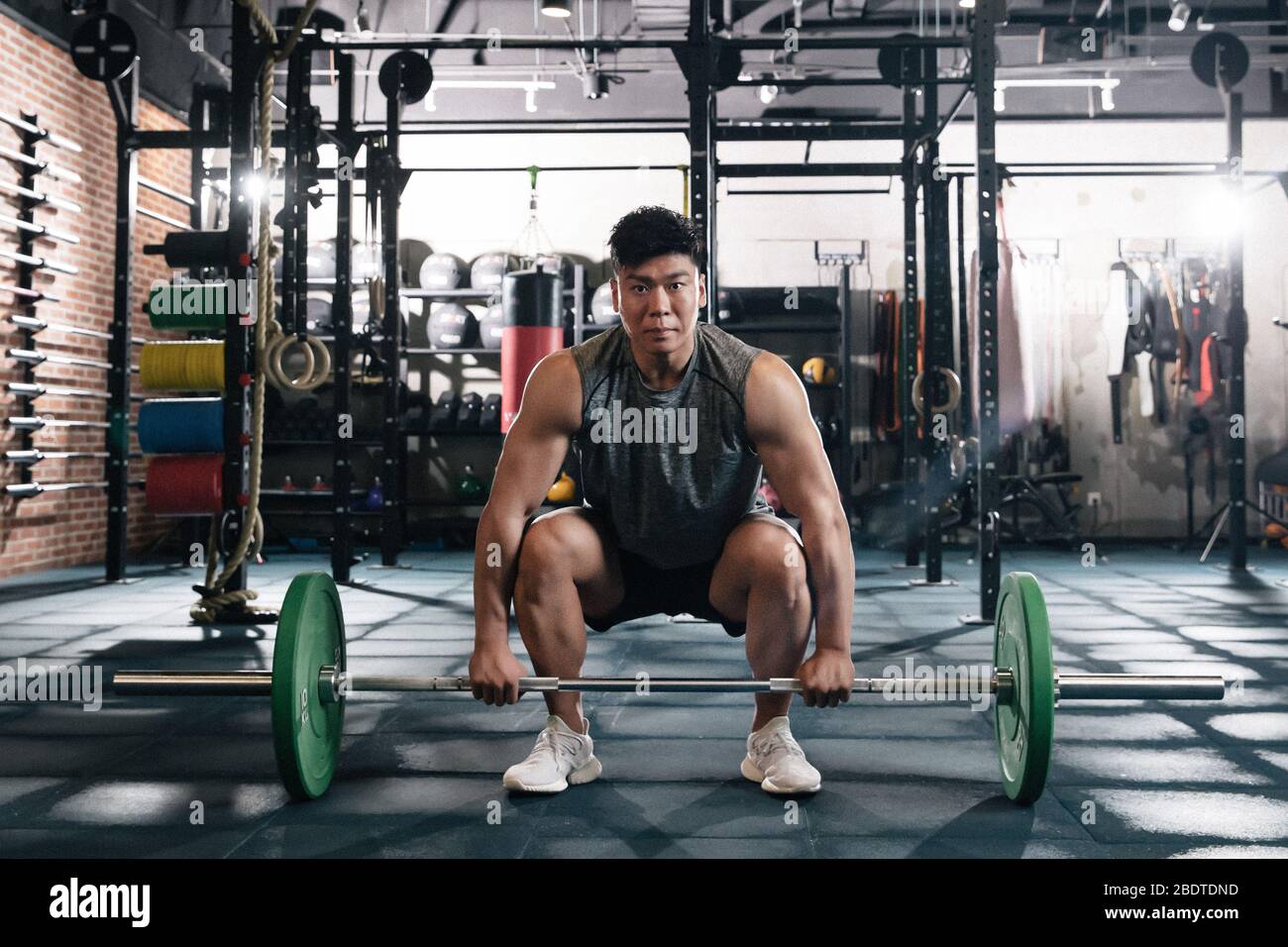Indian man gym body building hi-res stock photography and images - Alamy