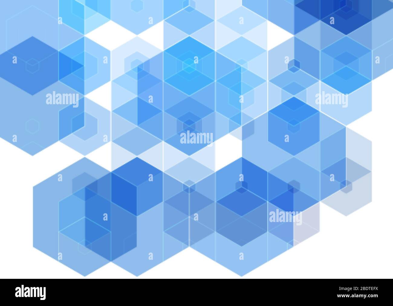 Hexagon background. Technology polygonal design. Digital futuristic minimalism. Vector Stock ...