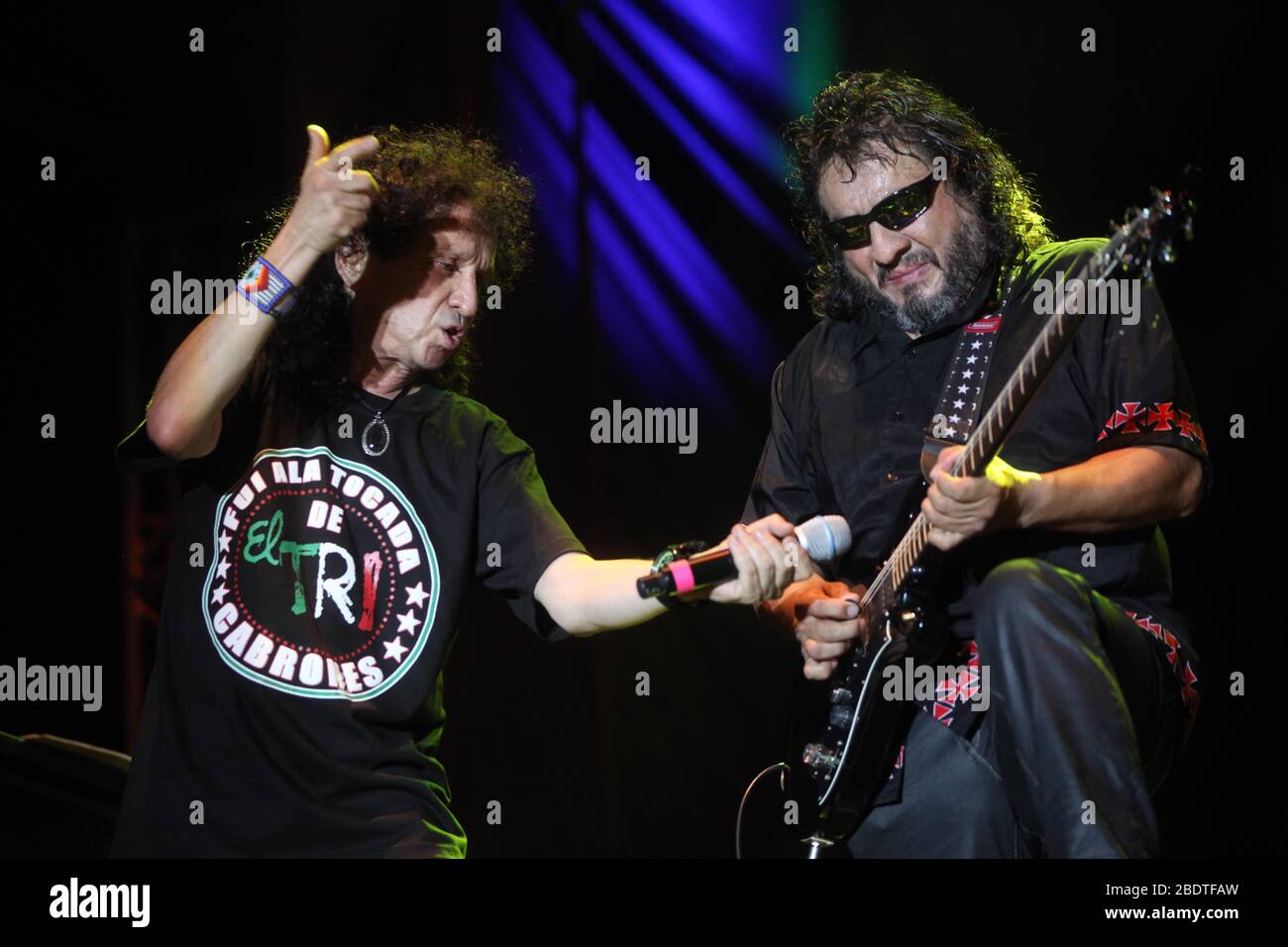 The Mexican rock band El Tri of Mexico during his presentation at the ...