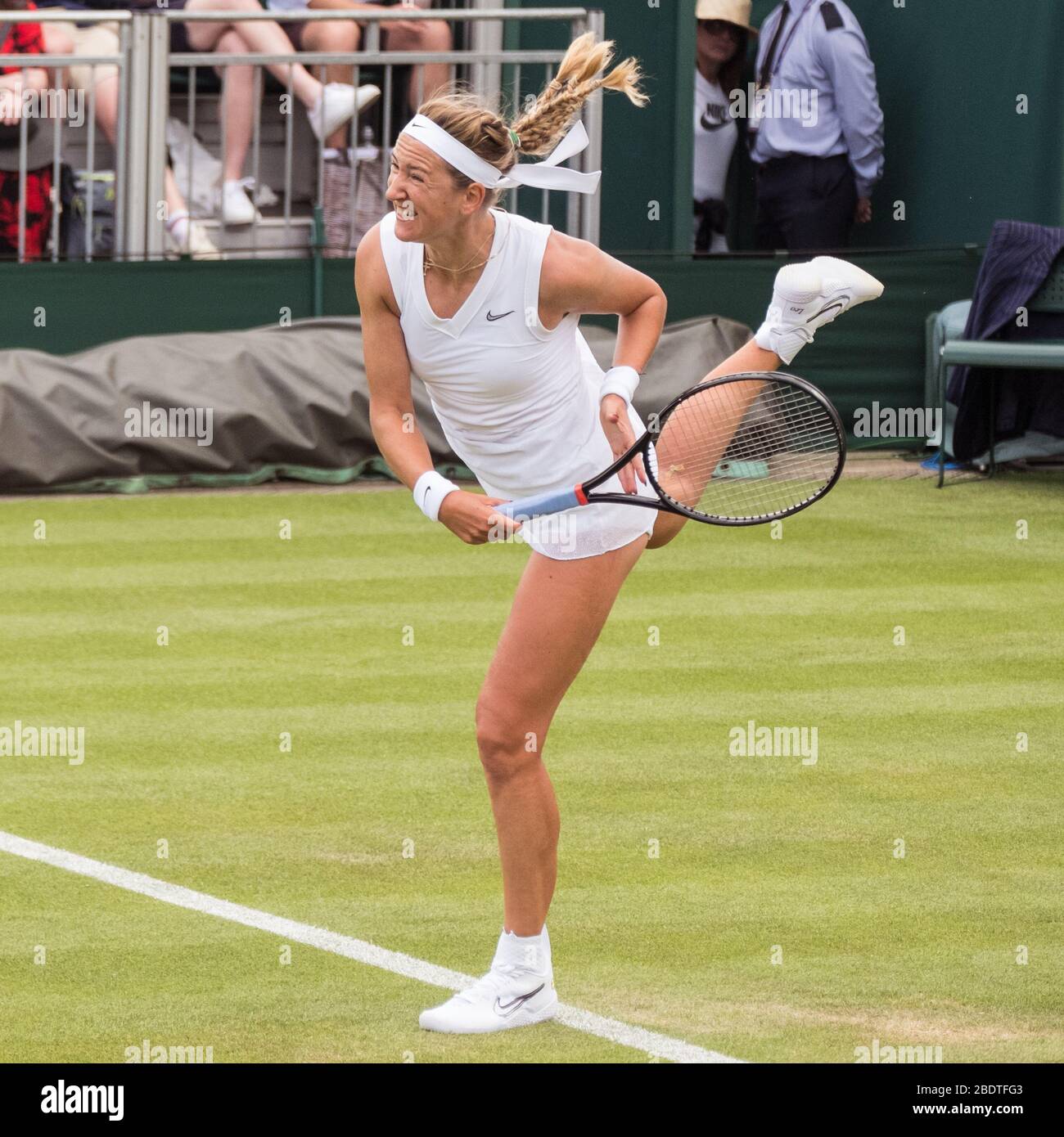 Victoria Azarenka at Wimbledon 2019 Stock Photo - Alamy
