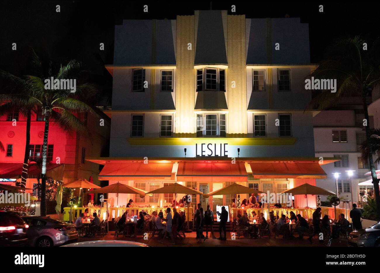Leslie hotel ocean drive hi-res stock photography and images - Alamy