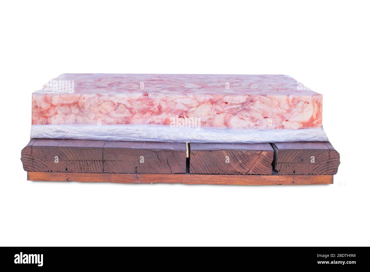 Raw frozen chicken skin Polyblock .Raw Chicken frozen polyblock. Raw ...