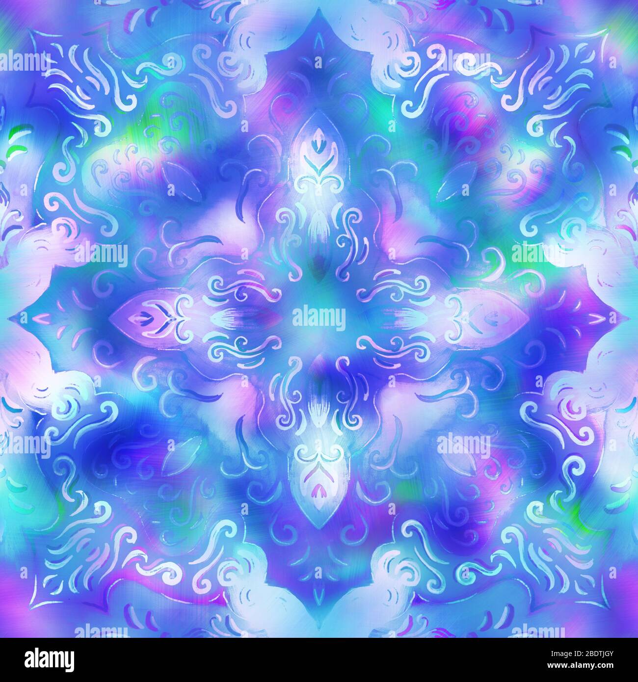 Surreal ombre blend digital pattern overlay swatch Stock Photo - Alamy