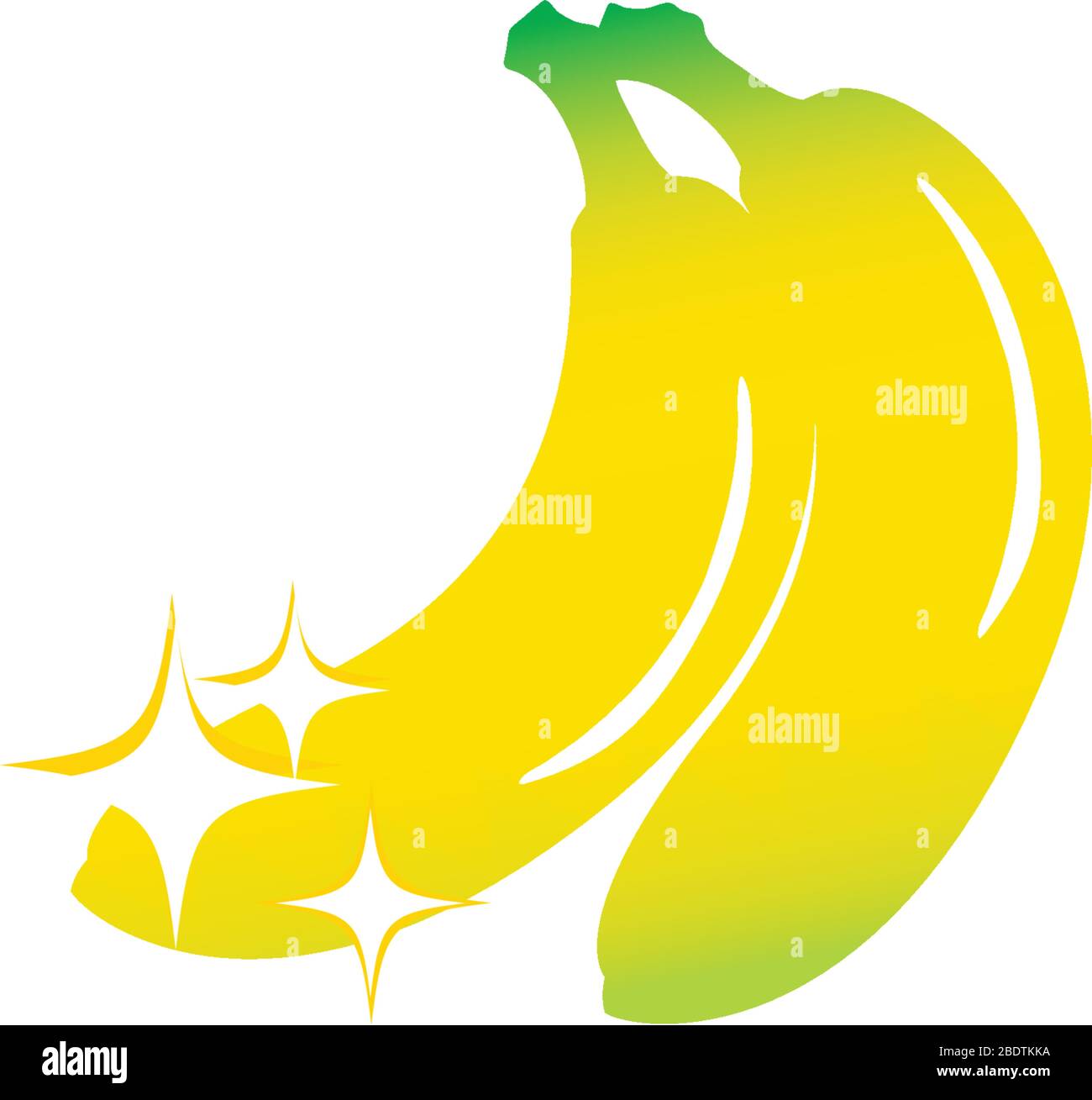 Banana icon logo illustration design Stock Vector Image & Art - Alamy