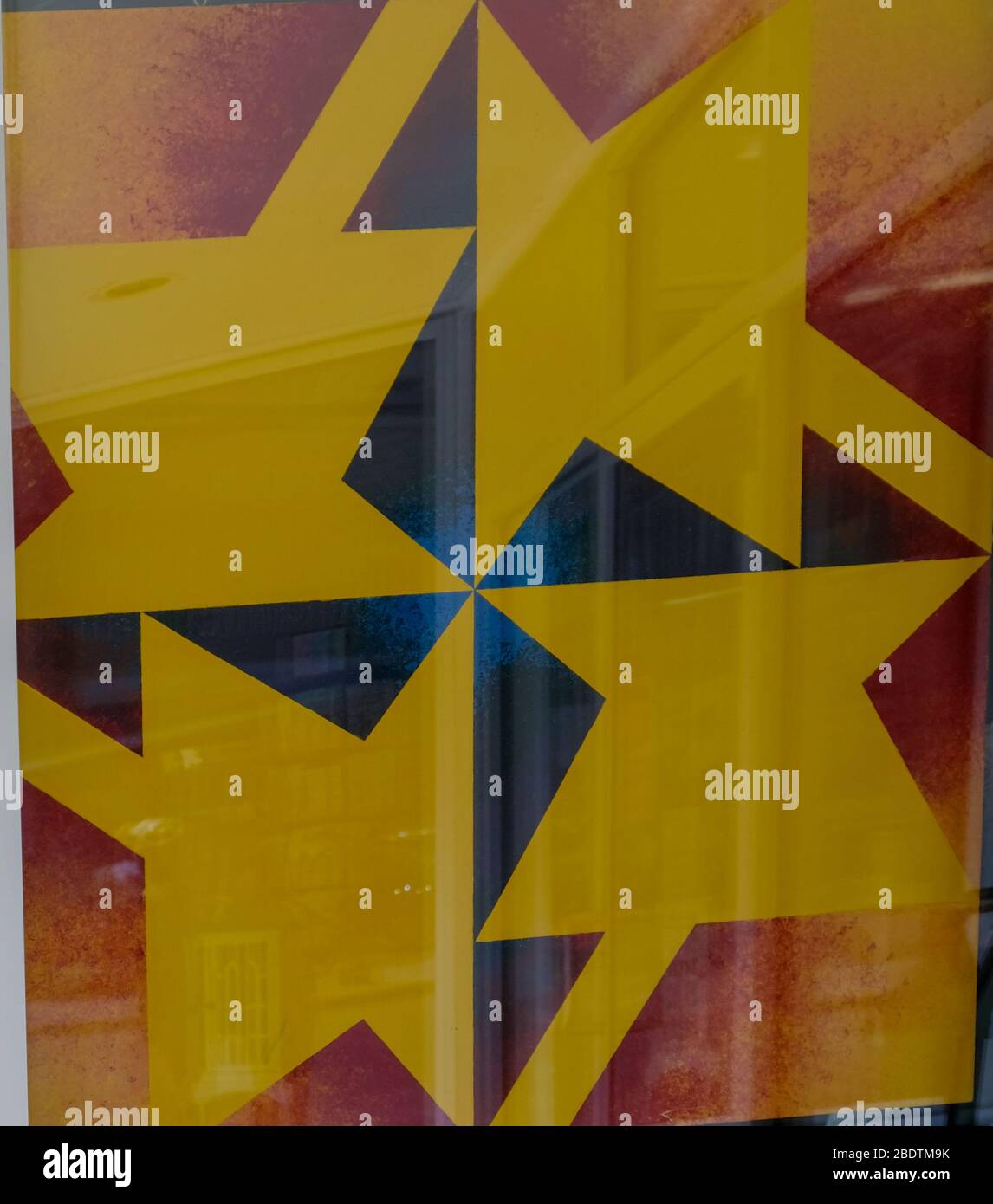 Christ Cross Church Barn Quilt Staples MN Stock Photo - Alamy