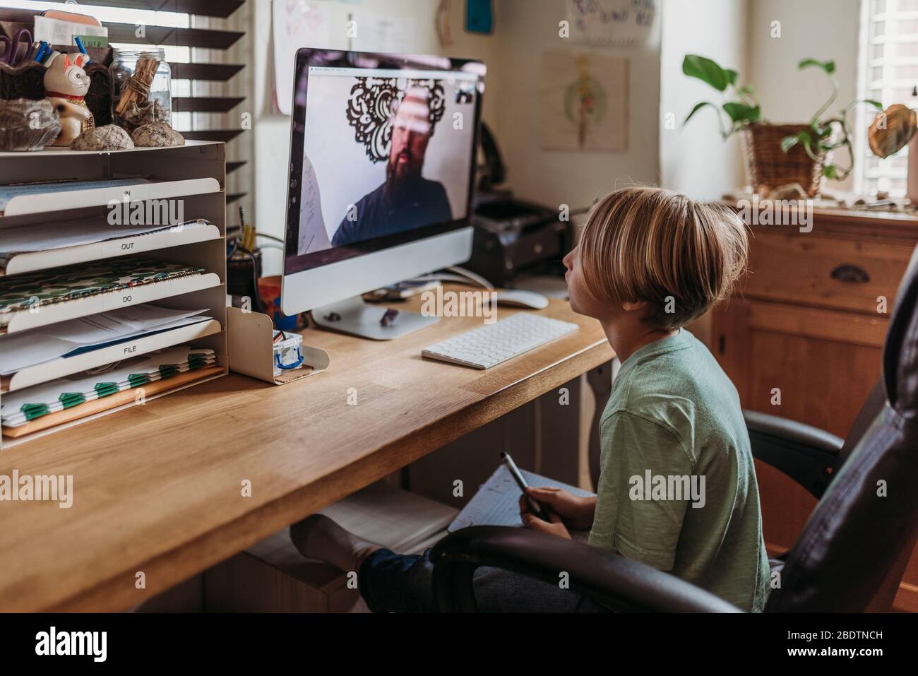 Zoom classes school hi-res stock photography and images - Alamy