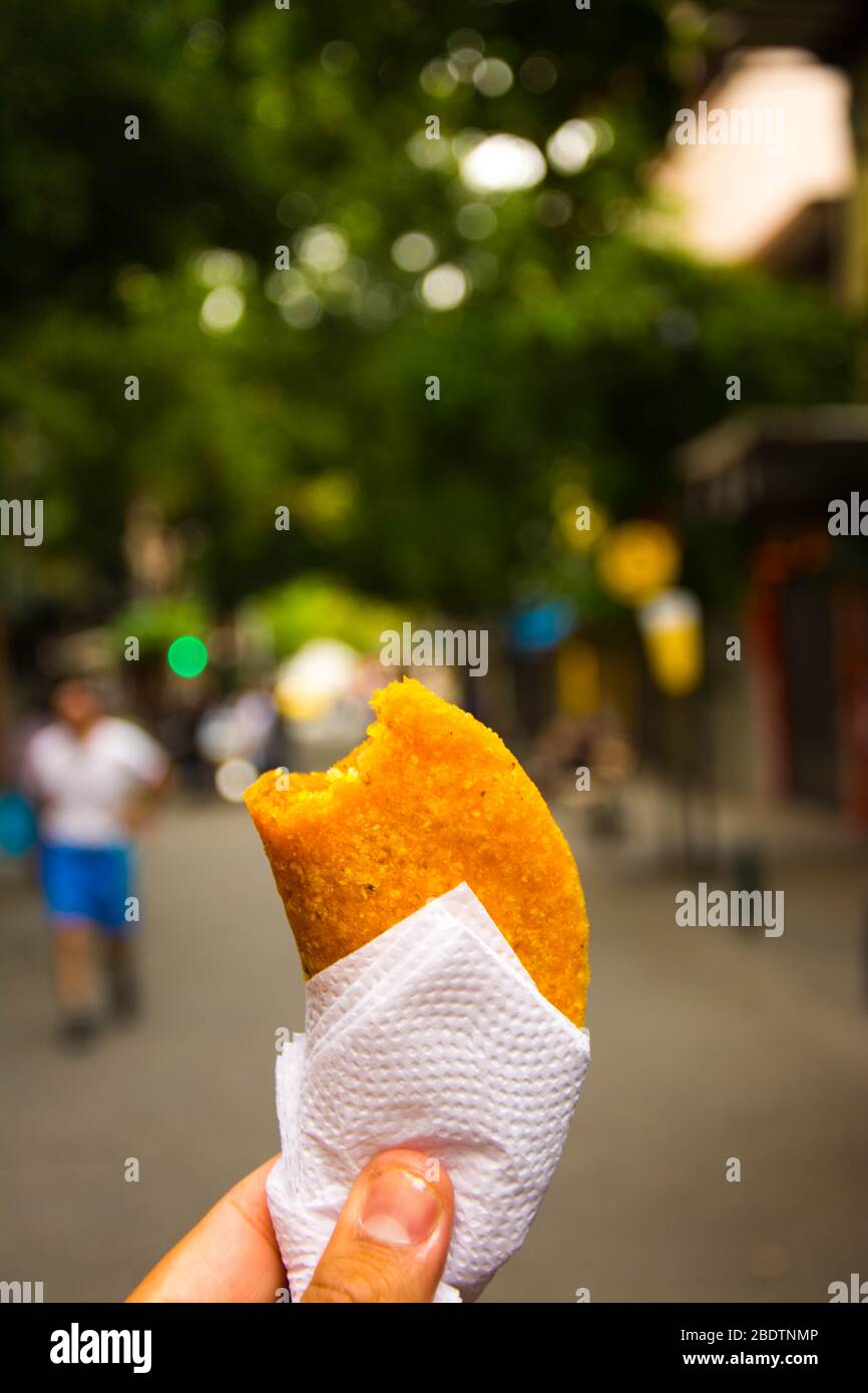 Abstract close up street food hi-res stock photography and images - Alamy