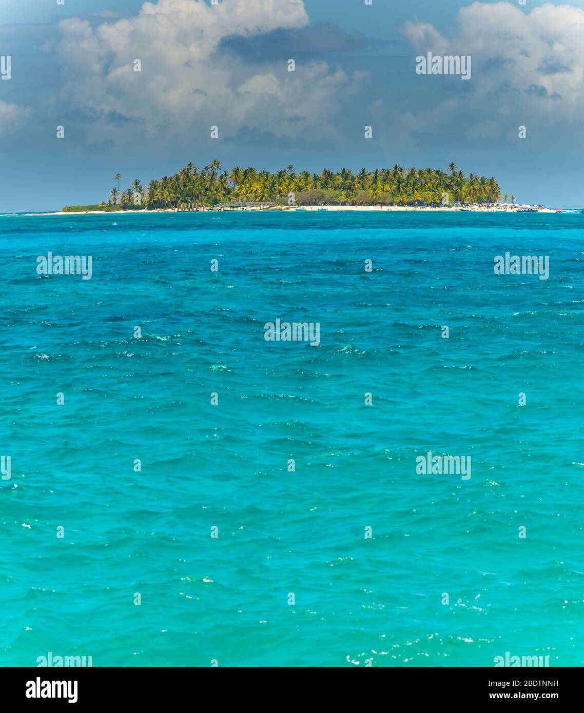 Seascape of the seven colors sea Stock Photo - Alamy