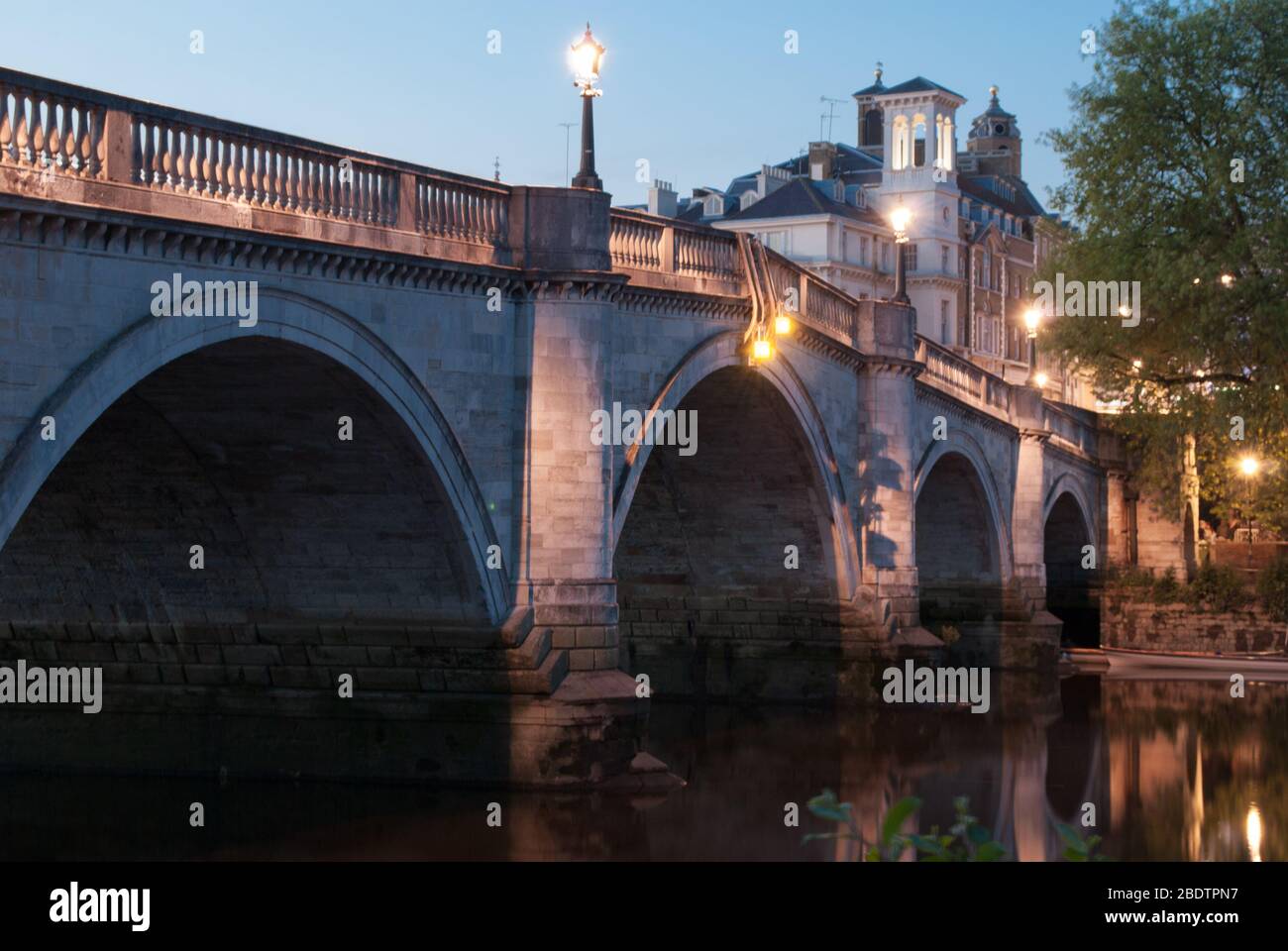 18th century london bridge design hi-res stock photography and images ...