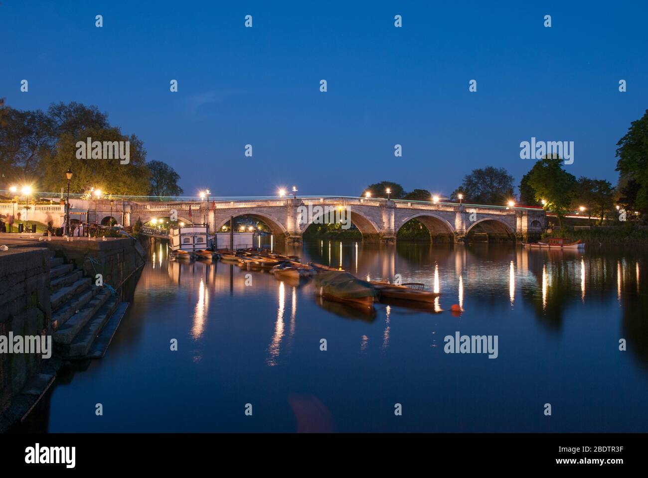 18th century london bridge design hi-res stock photography and images ...