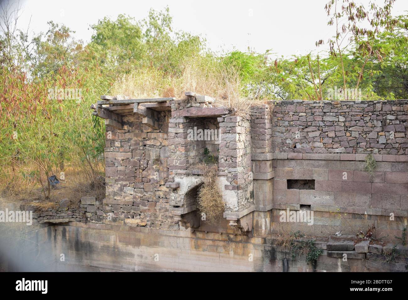 Ancient Antique 400 Years Old Open Well.swimming pool.Stock Photography ...