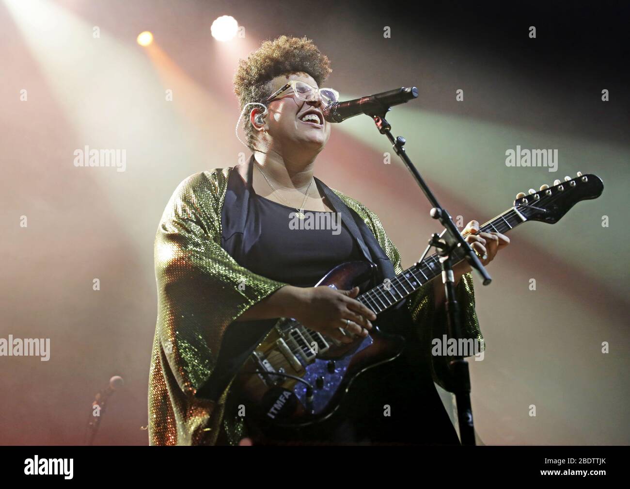 Brittany Howard Performing at Manchester O2 Ritz Featuring: Brittany ...