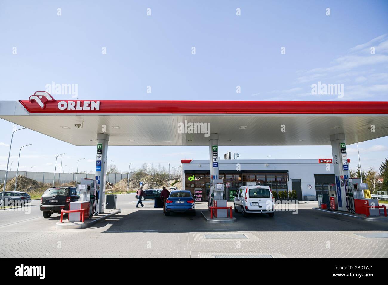Station orlen hi-res stock photography and images - Alamy