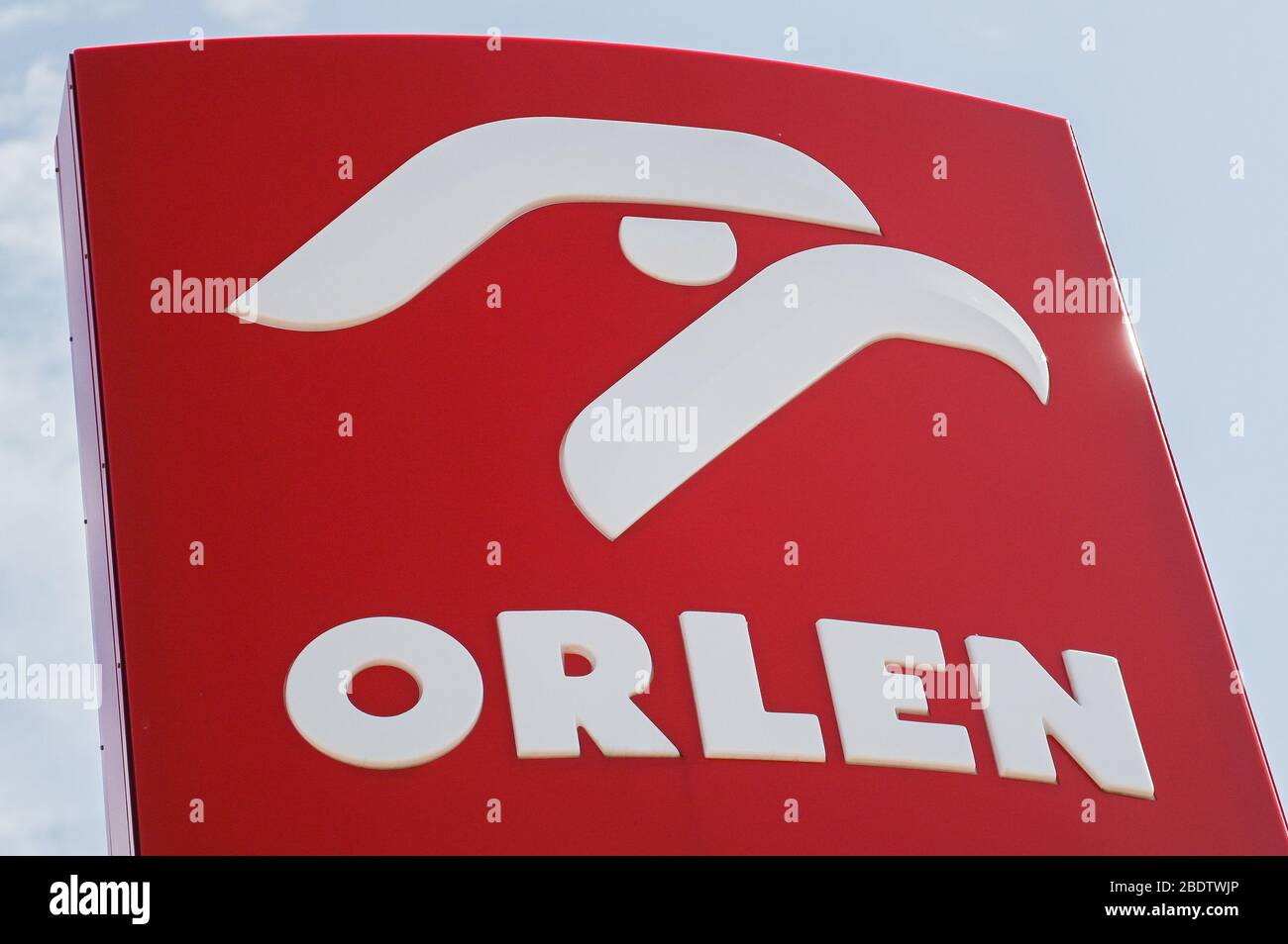 Orlen logo hi-res stock photography and images - Alamy