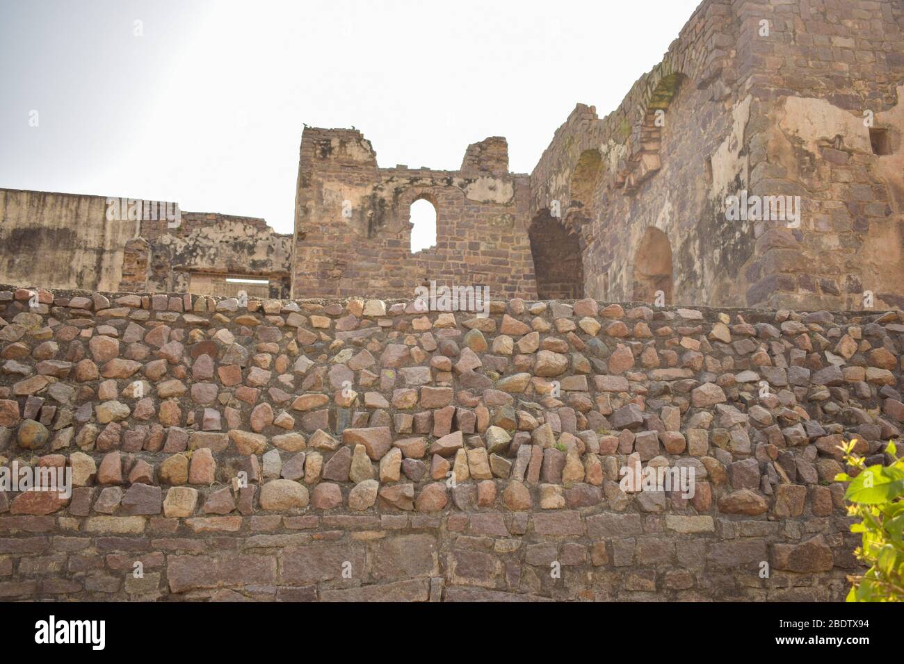 Old Fort Rock Stone Big Wall Texture For Background Dirty Old Texture ...
