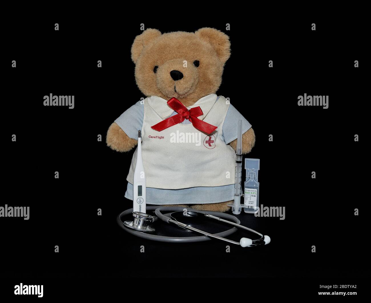 Care Flight Nurse Teddy Bear - Medical Support Stock Photo - Alamy