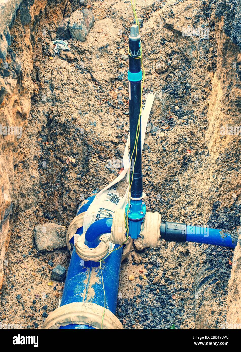 Valve with press reduction in drink water delivery system. Rebuilding ...