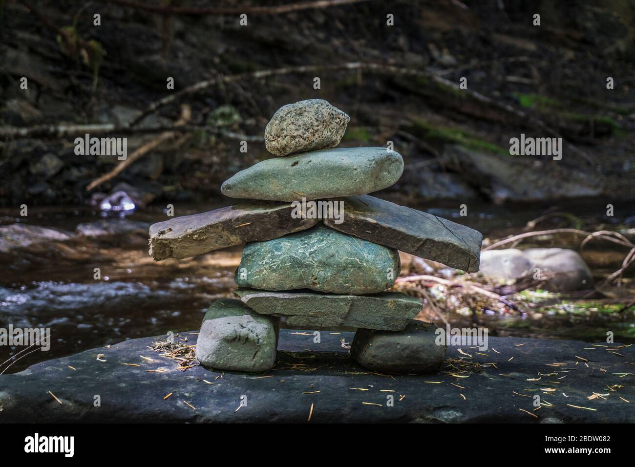 Inuksuk is a figure made of piled stones constructed to communicate ...