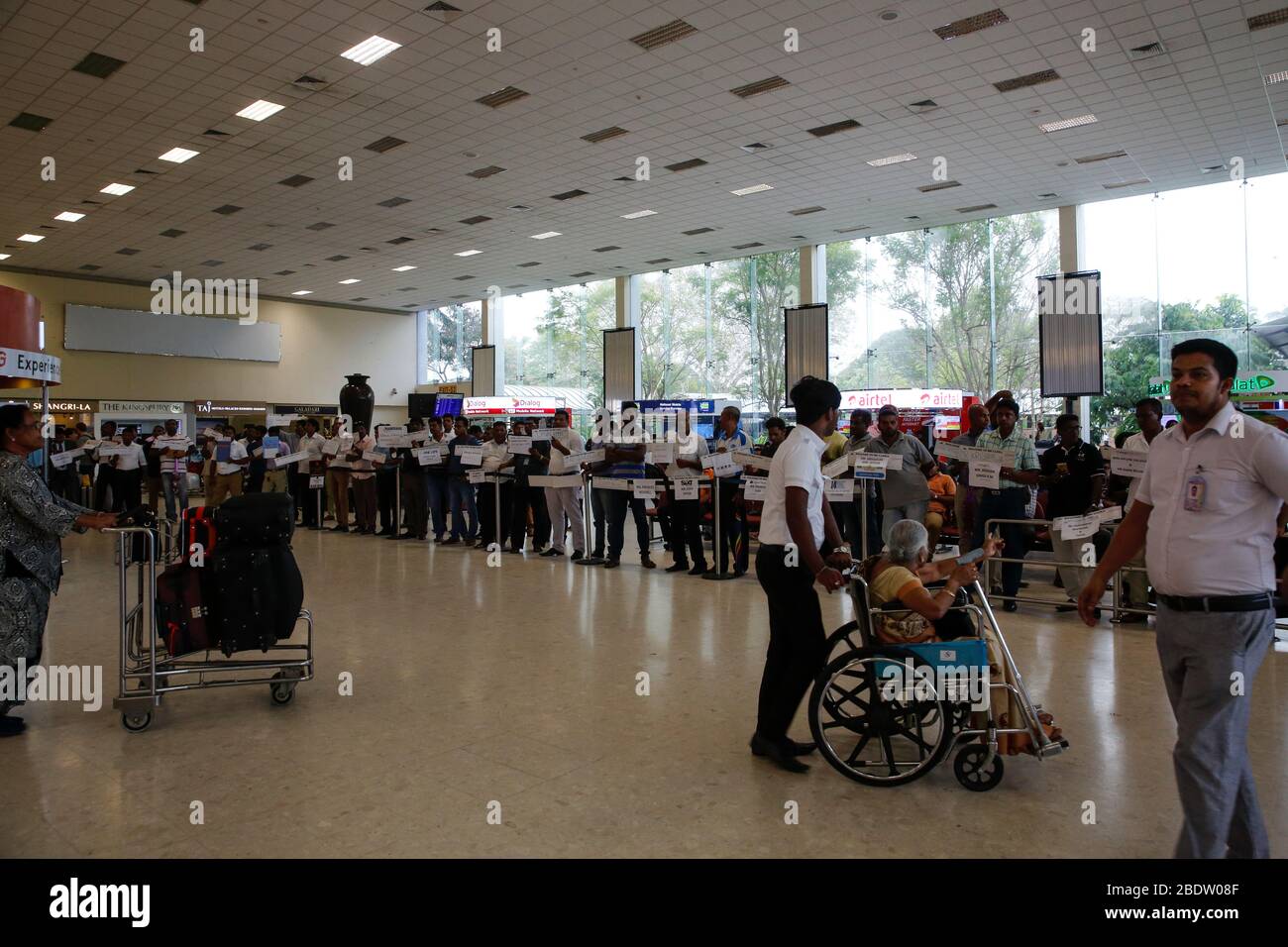 Male greeter hi-res stock photography and images - Alamy