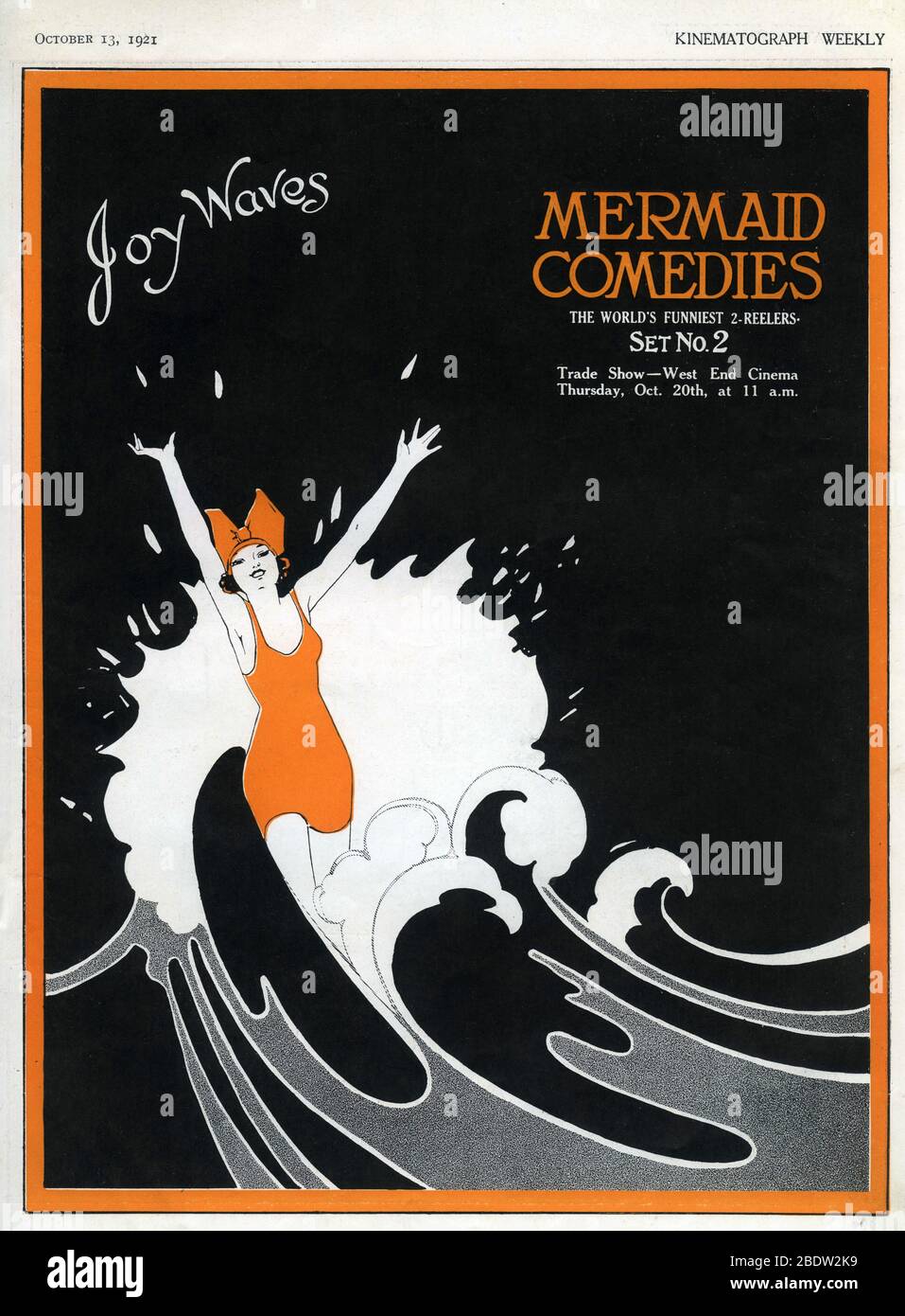 Bathing Beauty 1921 artwork for MERMAID COMEDIES 2 Reel Silent Comedies ...