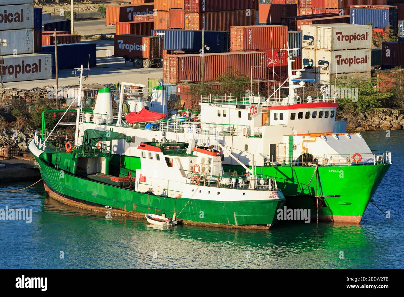Fishing boats in St. John's,Antigua Island,Antigua & Barbuda,Caribbean ...