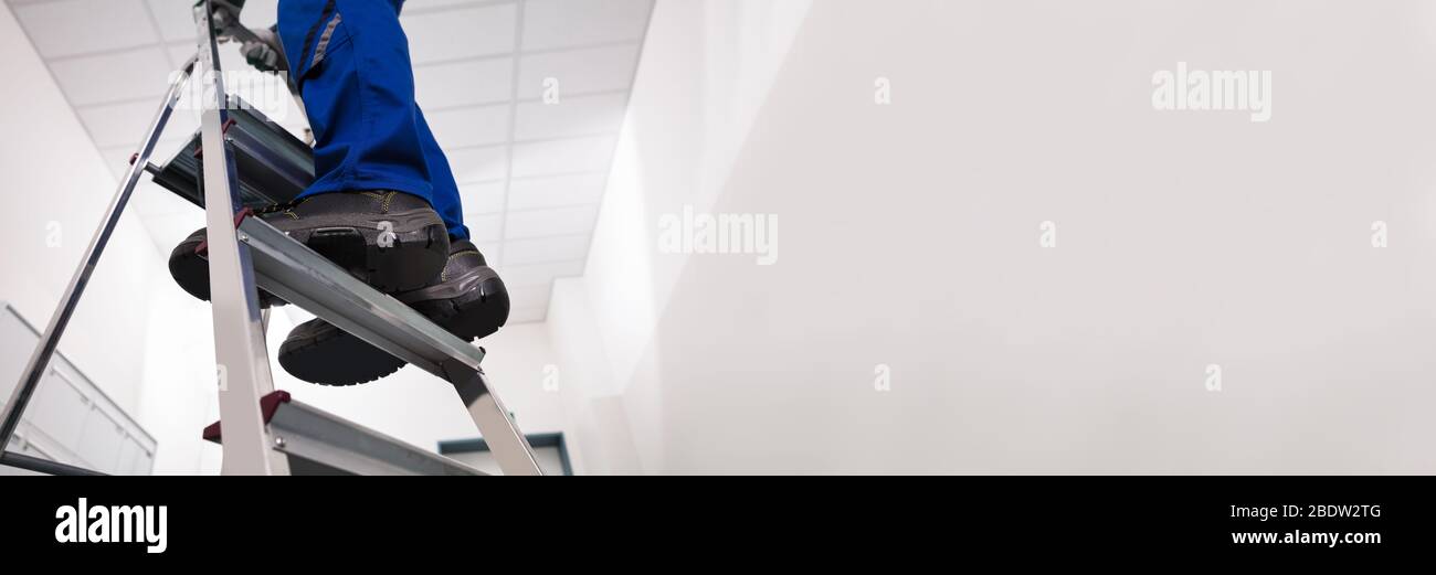 Safety step hi-res stock photography and images - Alamy