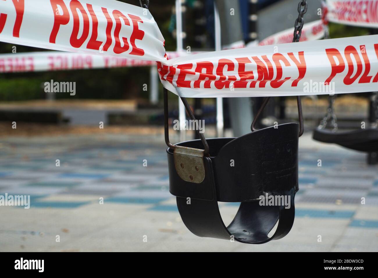 Crime scene playground hi-res stock photography and images - Alamy