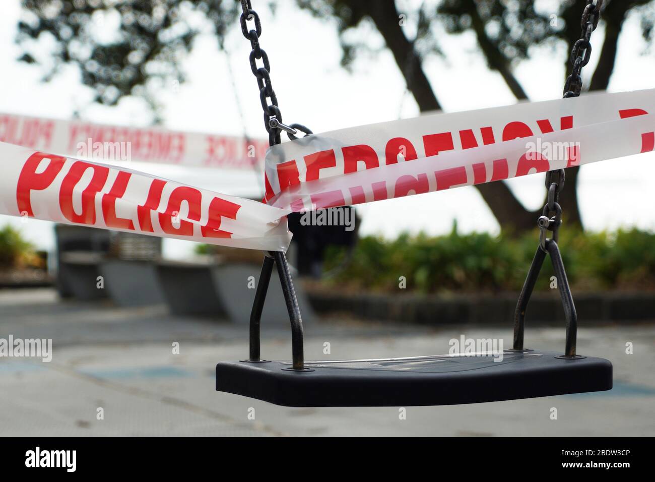 Crime scene playground hi-res stock photography and images - Alamy