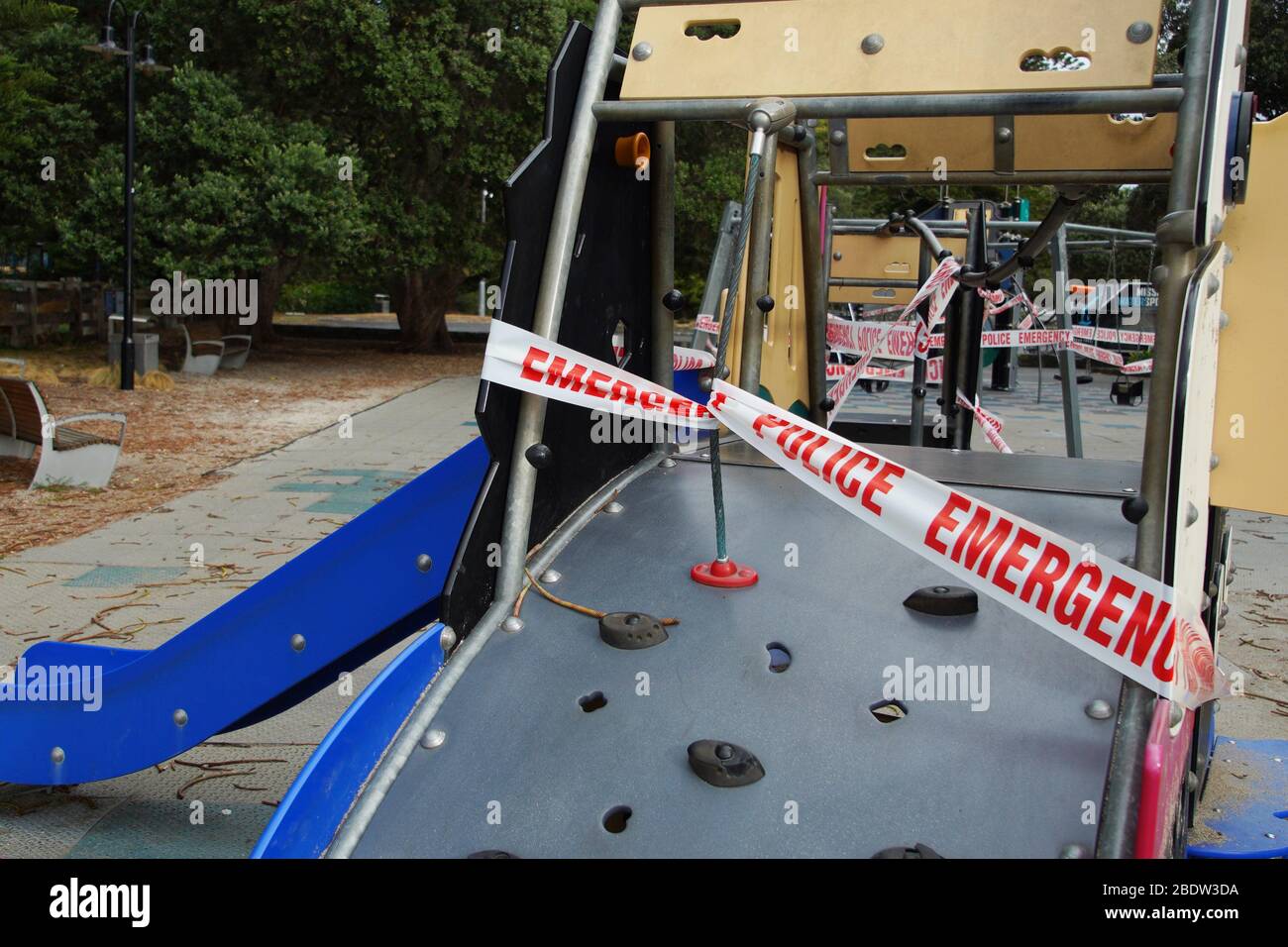 Crime scene playground hi-res stock photography and images - Alamy