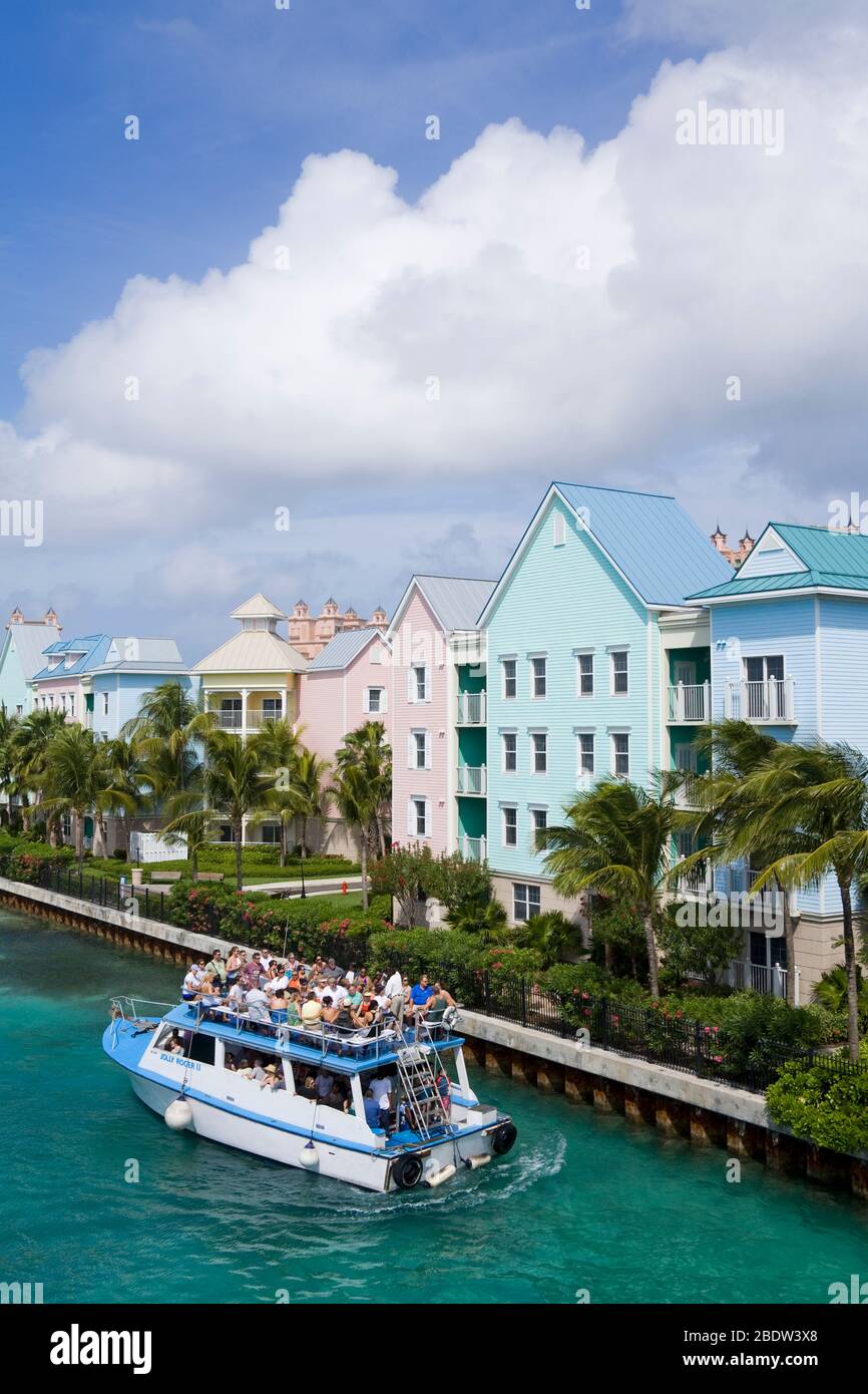 Paradise Island ferry terminal, Nassau City, New Providence Island ...