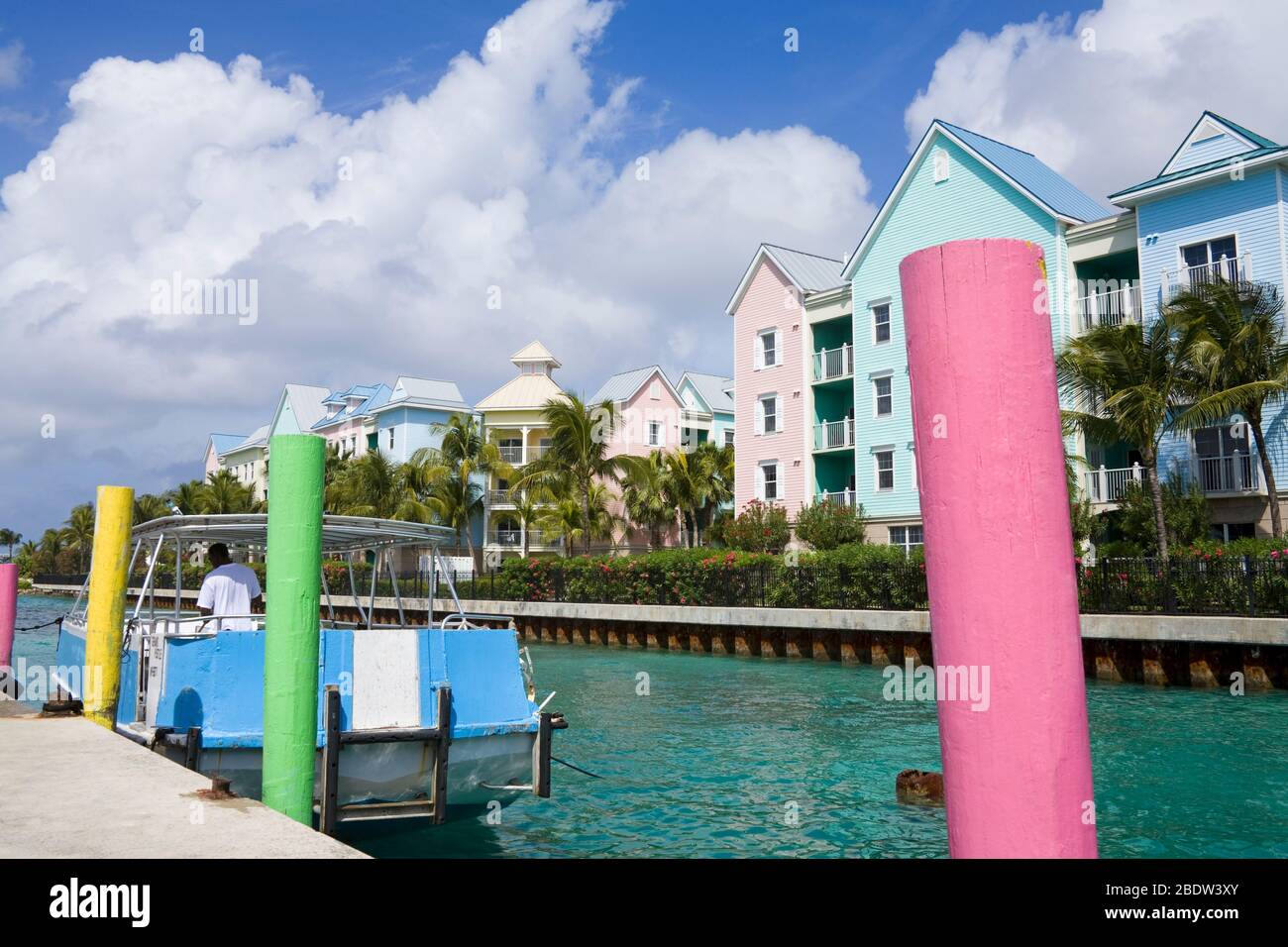 Paradise Island ferry terminal, Nassau City, New Providence Island ...